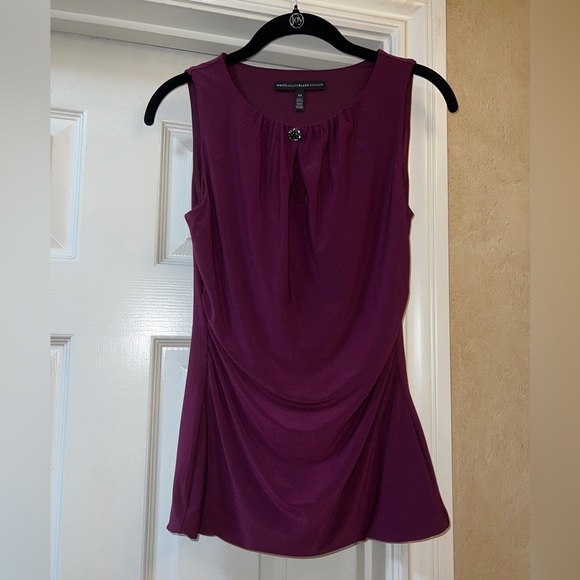 White House Black Market | Tops | Whbm Plum Tank Never Worn | Poshmark